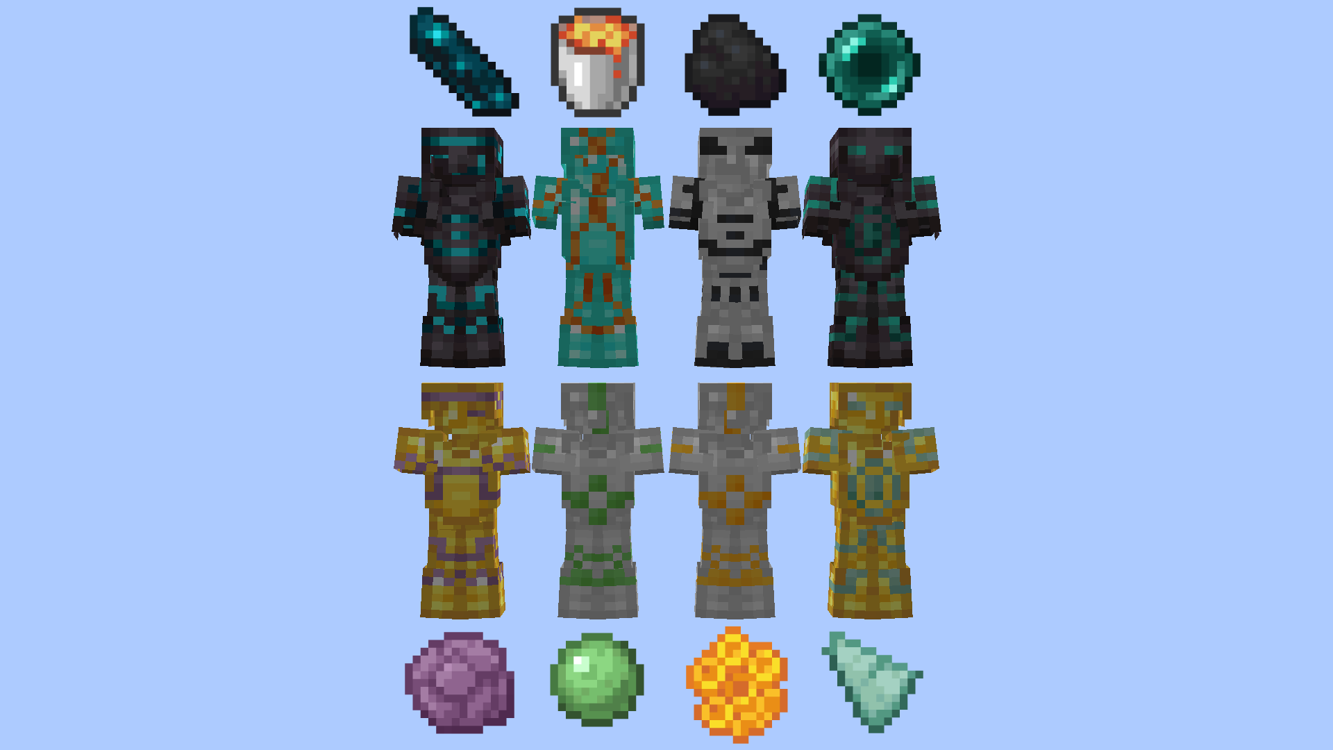 Minecraft Coal Armor